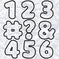 Bubble Letter, Number, & Symbols Printables (80 pages) – Money Minded ...